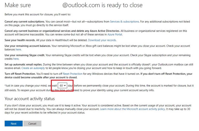 How to Delete Your Hotmail or Outlook Email Account