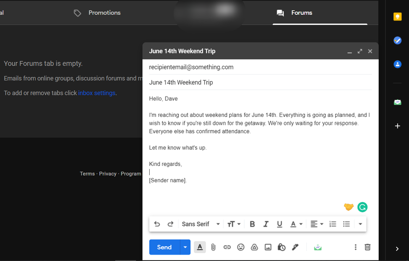How to Send an Email