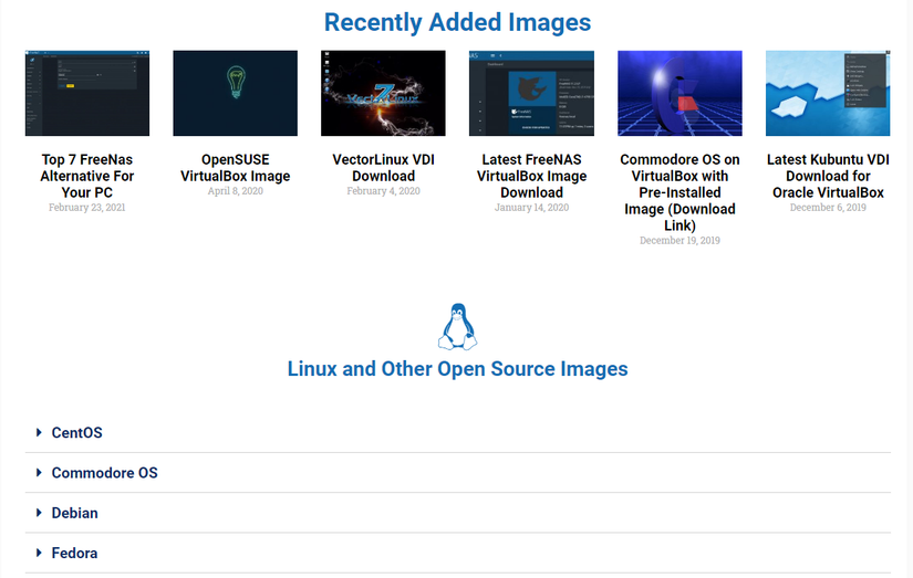 The 4 Best Sites to Download Virtual Disk Images for VirtualBox