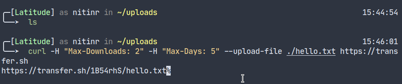 How to Upload and Share Files From the Terminal Using Transfer.sh