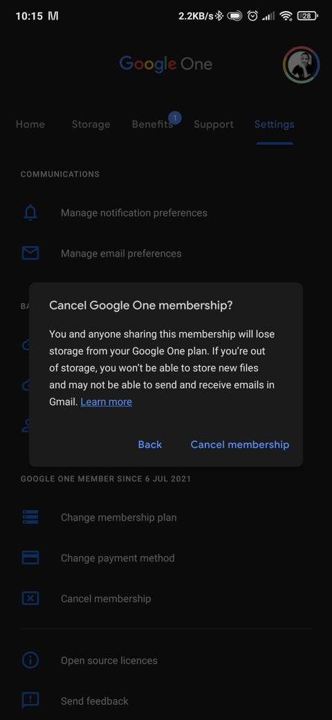 How to Cancel Your Google One Subscription