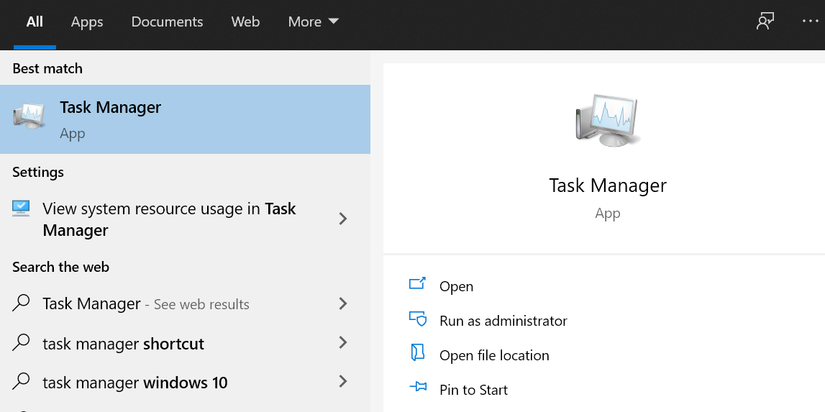 12 Ways to Open the Task Manager in Windows 10