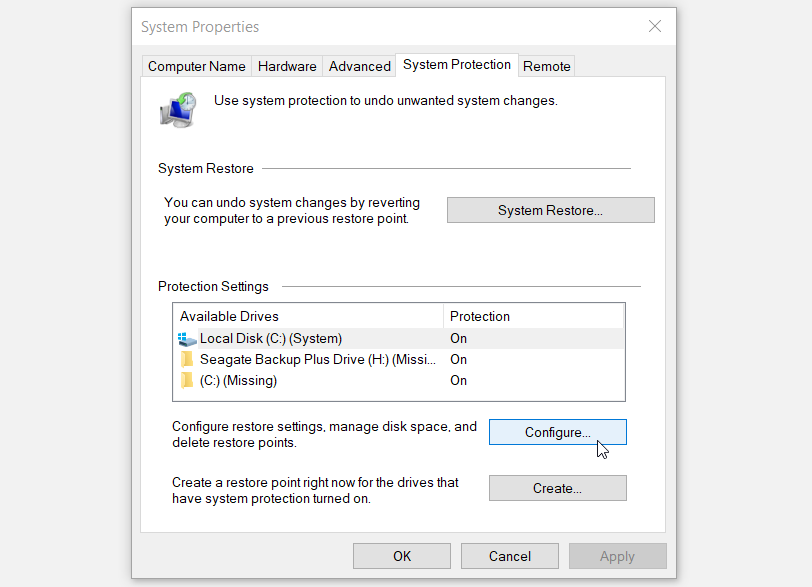 5 Ways to Fix the "System Restore Is Disabled by Your System ...