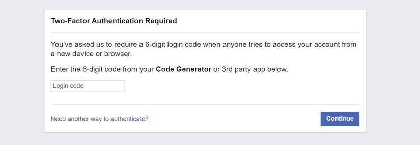 How to Log Into Facebook If You Lost Access to Code Generator