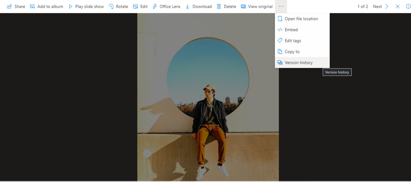 How to Edit Your Photos in OneDrive