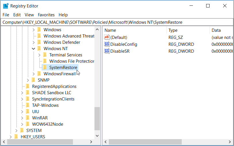 5 Ways to Fix the "System Restore Is Disabled by Your System ...