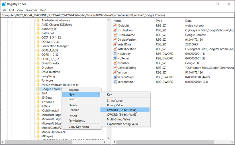 How to Hide Installed Programs on Windows 10