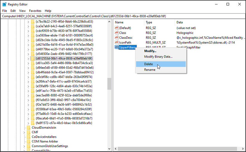 How to Delete the UpperFilters and LowerFilters Registry Values in ...