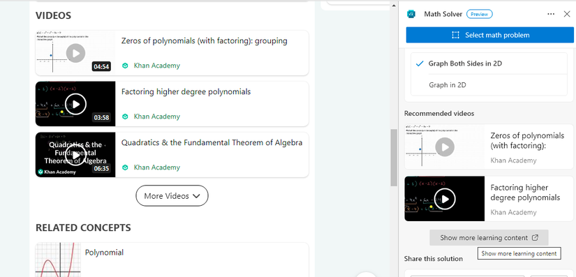 How to Use Microsoft Edge to Solve Math Problems