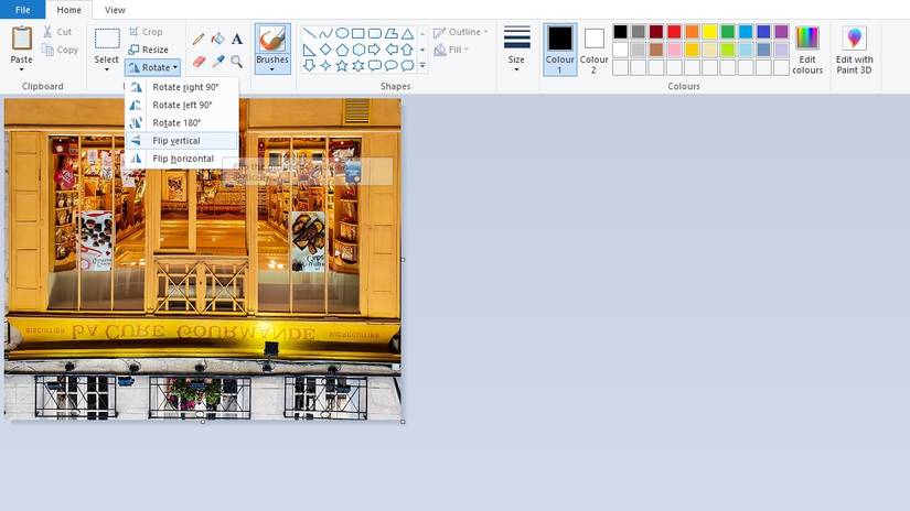 How to Resize and Crop an Image Using Microsoft Paint