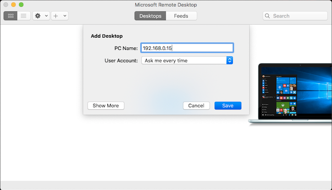 How to Set Up Microsoft's Remote Desktop Connection