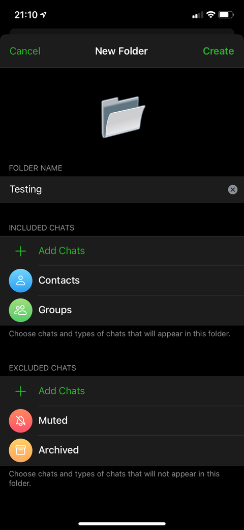 How to Create and Use Chat Folders in Telegram