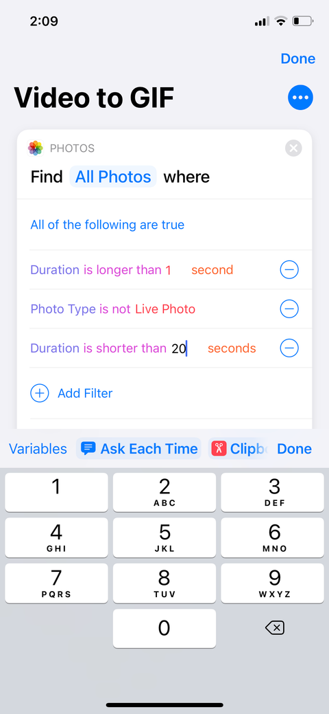 How to Make a GIF From Your iPhone Videos Using Shortcuts