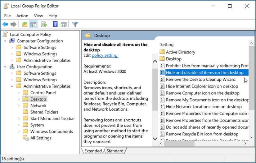 4 Ways to Hide Desktop Icons on Windows