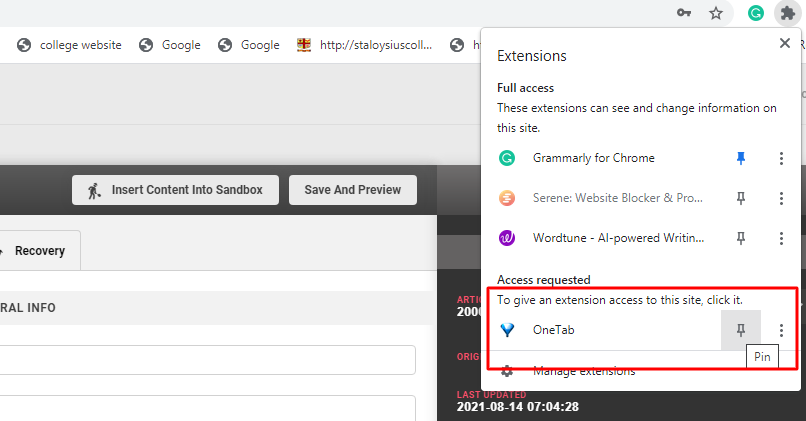 How to Manage Multiple Tabs in Your Browser With OneTab Extension