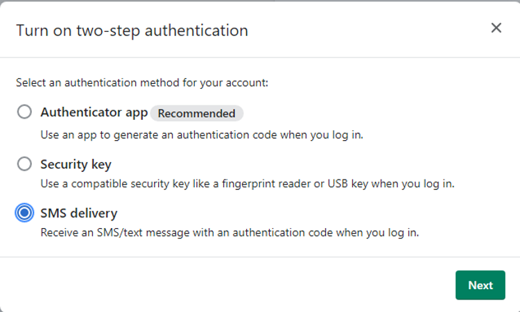How to Set Up Two-Step Authentication in Shopify