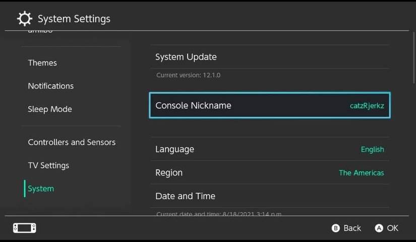 How to Rename Your Nintendo Switch