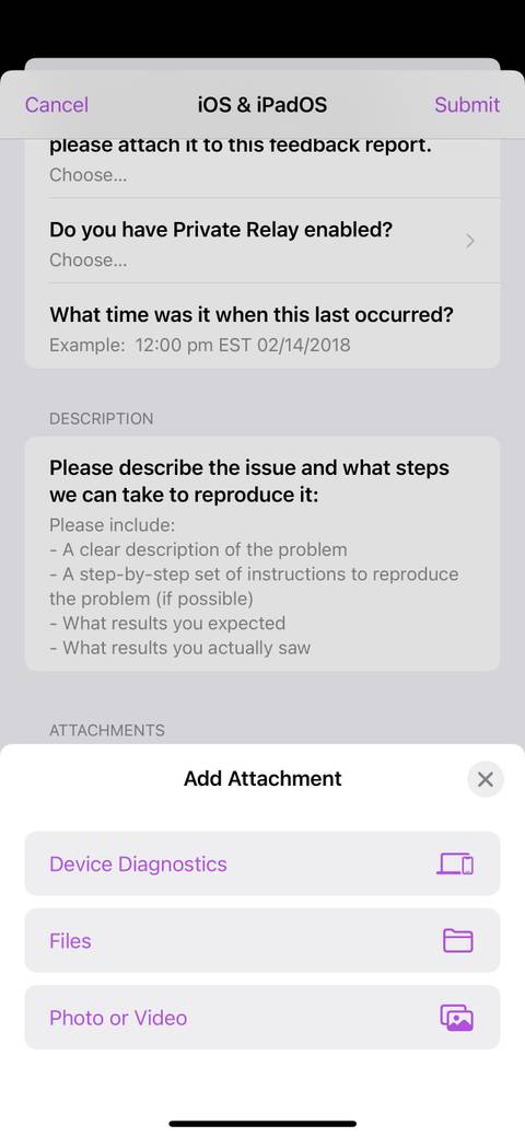 How to Submit iOS and iPadOS Beta Feedback to Apple