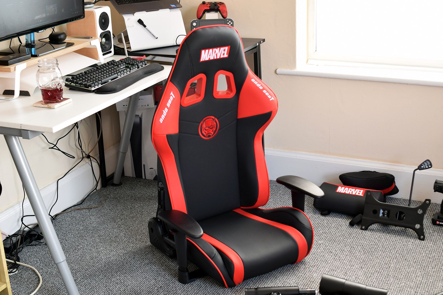 AndaSeat Ant-Man Gaming Chair Review: A Marvel-ous Throne for Comic ...