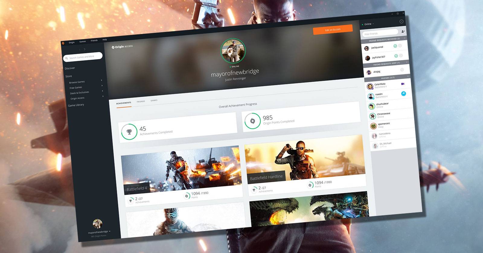 How to Change Your EA/Origin Account Name