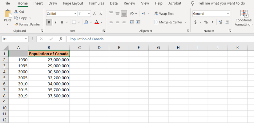 How to Make a Line Graph in Excel