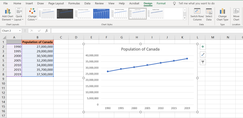 How to Make a Line Graph in Excel