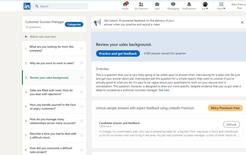 7 Free LinkedIn Features to Use in Your Job Search