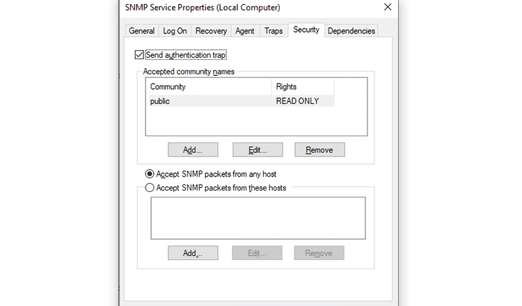 How to Install and Configure SNMP on Windows 10