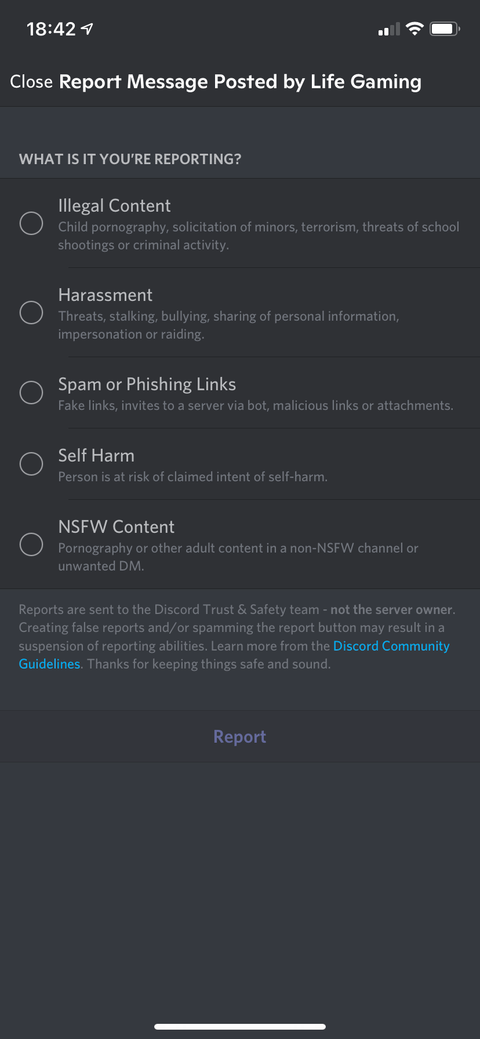 How to Report Someone on Discord