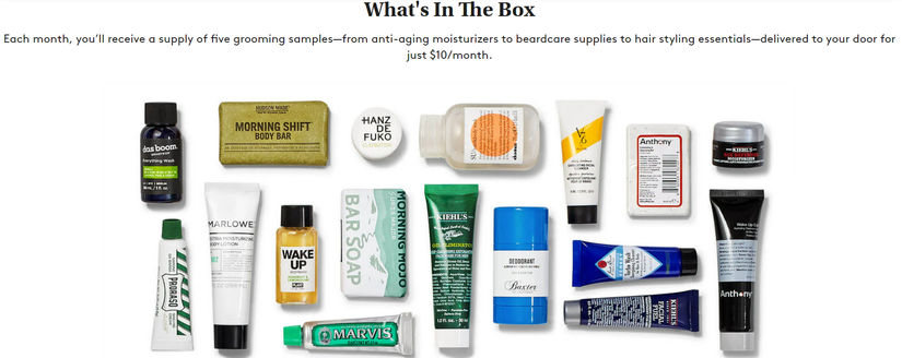 6 Subscription Boxes for Men's Grooming