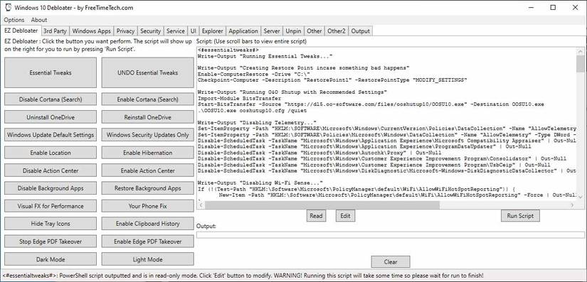 Remove the Fluff From Windows 10 With Windows Decrapifier & Debloater