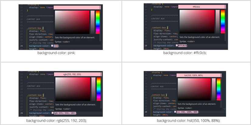 CSS Fundamentals: Working with Colors