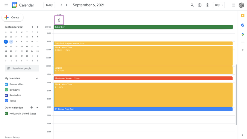 How to Create a Work From Home Schedule Using Google Calendar