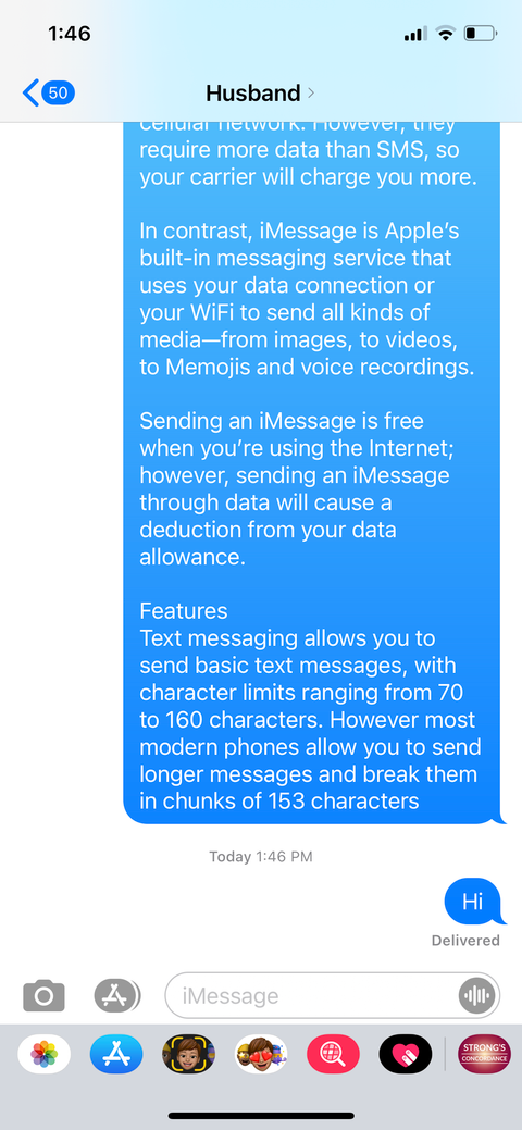 Blue vs. Green Bubbles: What's the Difference Between iMessage and SMS?