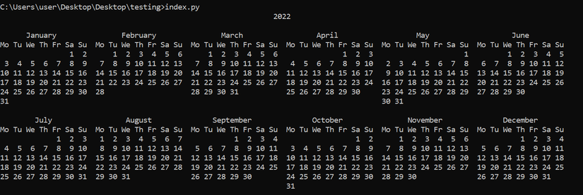 How to Use Python's Calendar Module