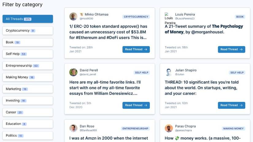 5 Tools to Discover the Best Twitter Threads, Reddit Comments, and ...