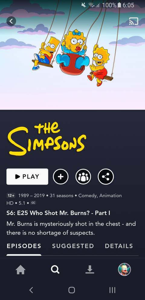 How to Watch The Simpsons in Original 4:3 Aspect Ratio on Disney+