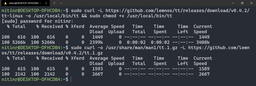 How to Take a Typing Test on Linux With tt