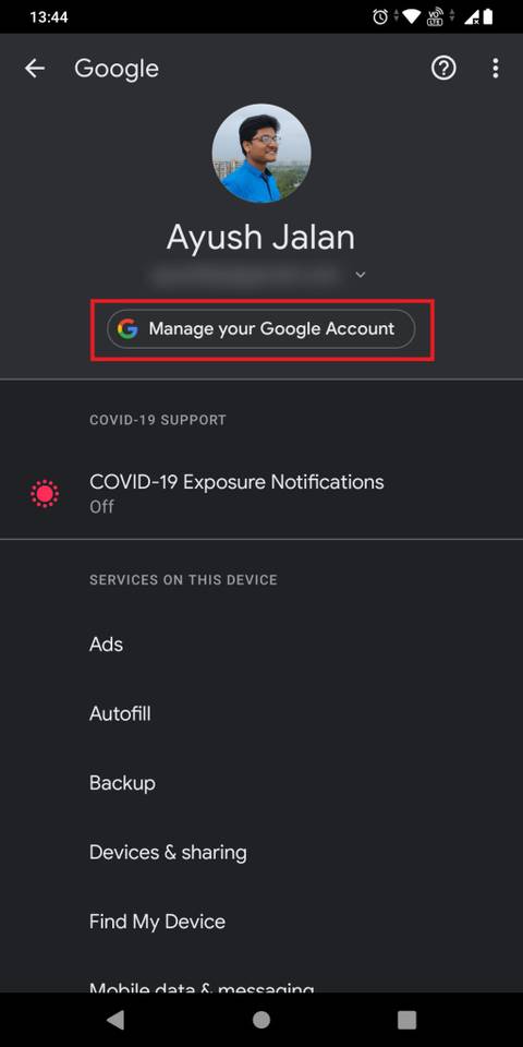 How to Access Google "My Activity" on Android