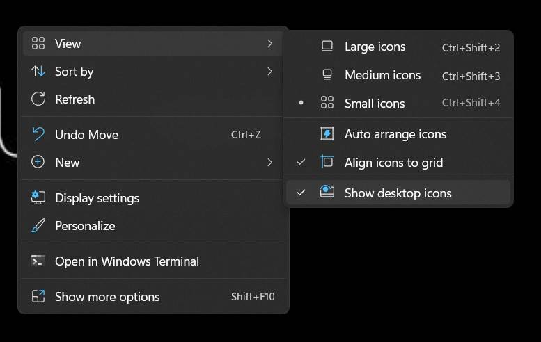 How to Add Icons to the Desktop in Windows 11