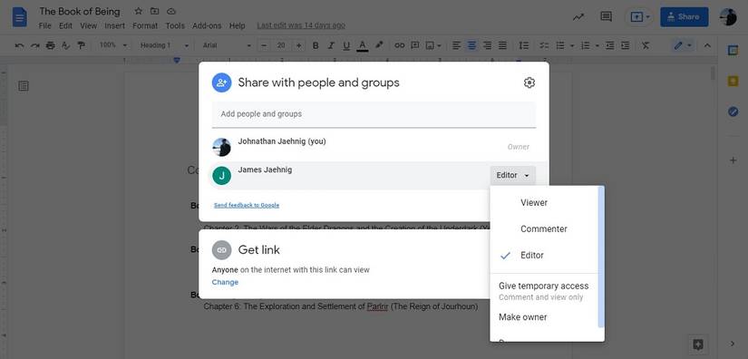 How to Grant and Restrict Permissions in Google Docs