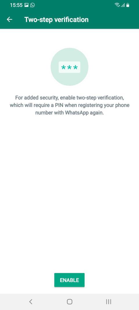 How to Enable Two-Step Verification on WhatsApp