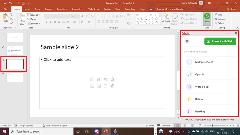How to Add Polls and Q&A to Your PowerPoint Slides With Slido