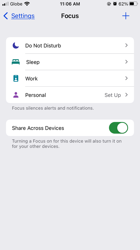 Set Up These 6 Focus Modes to Make the Most of iOS 15