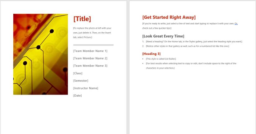 The 15 Best Microsoft Word Cover Page Templates