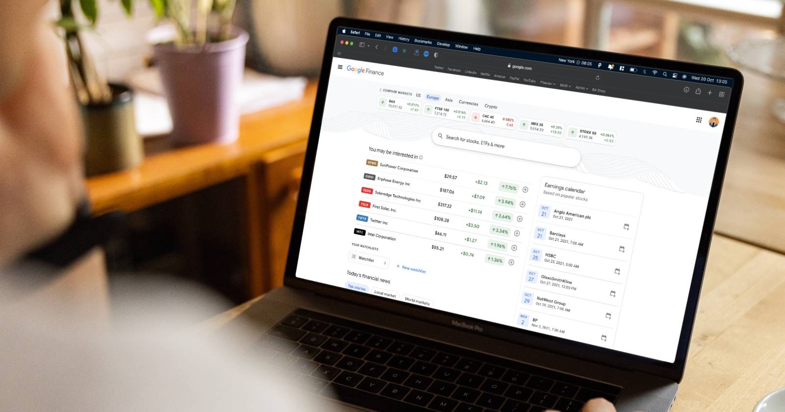 How to Create a Stocks Watchlist on Google Finance