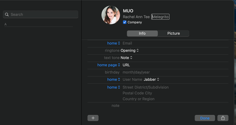 Need a Virtual Business Card? Create Your Own vCard for Free on Your Mac