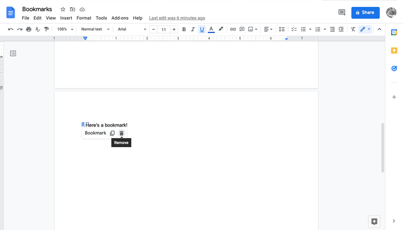 How to Use Bookmarks in Google Docs