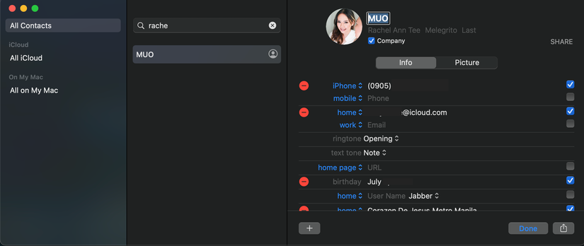 Need a Virtual Business Card? Create Your Own vCard for Free on Your Mac