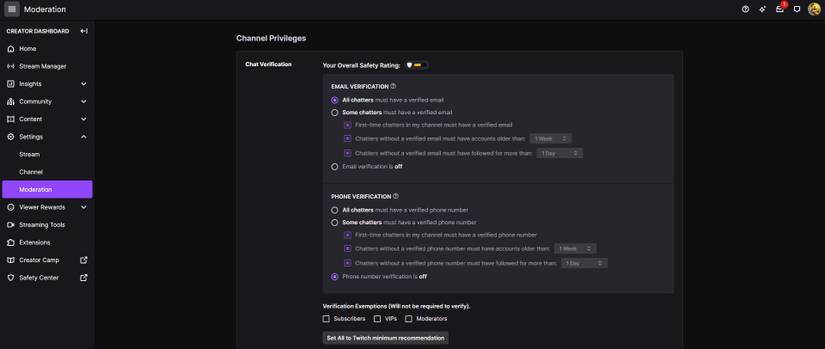 How to Enable Verified Chats on Your Twitch Channel